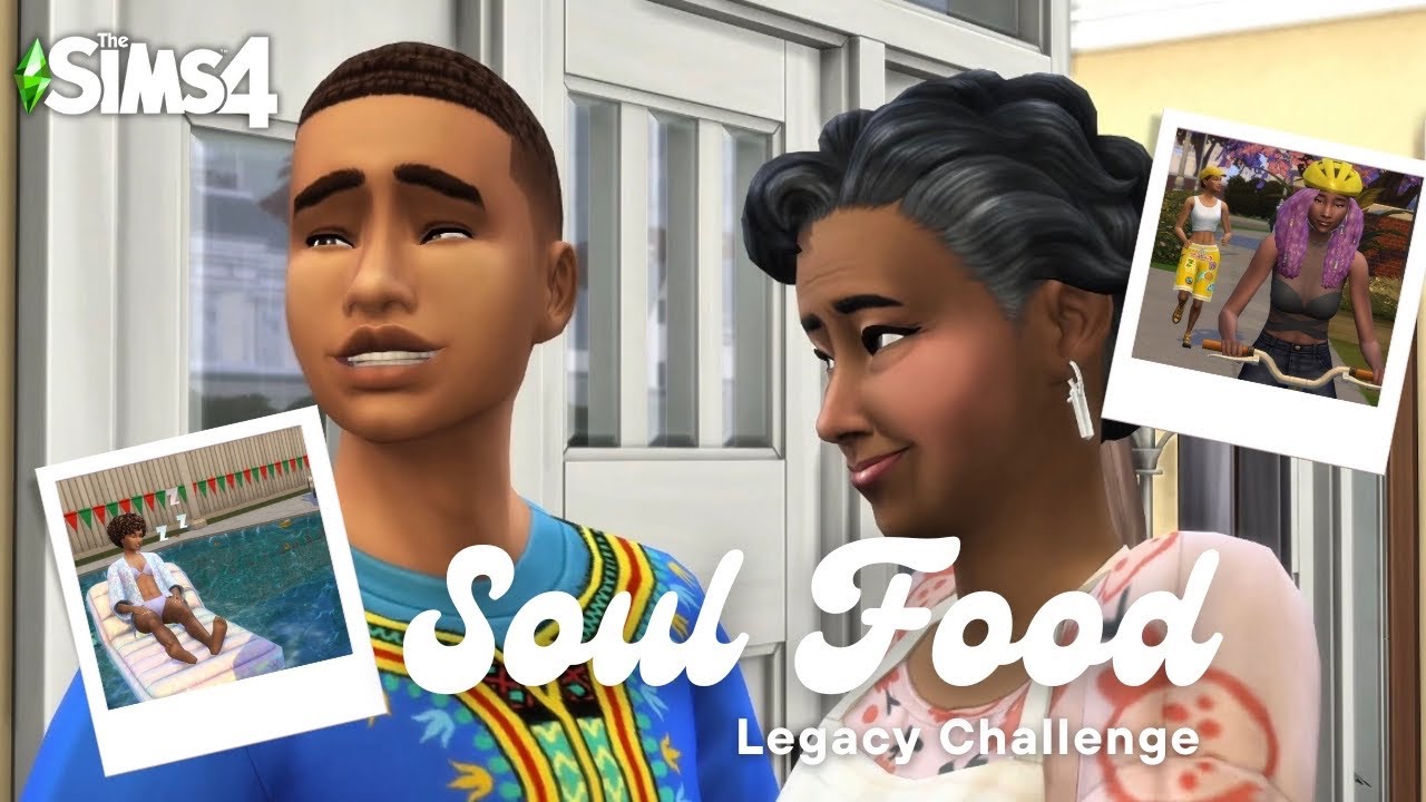 Spend the day with Strawberry and Red Velvet🍓 🍰 | Sims 4 Soul Food ...