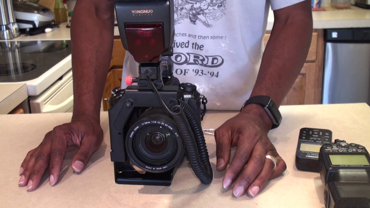 VH100 Rotating Swivel Flash Arm Bracket Grip - YouTube