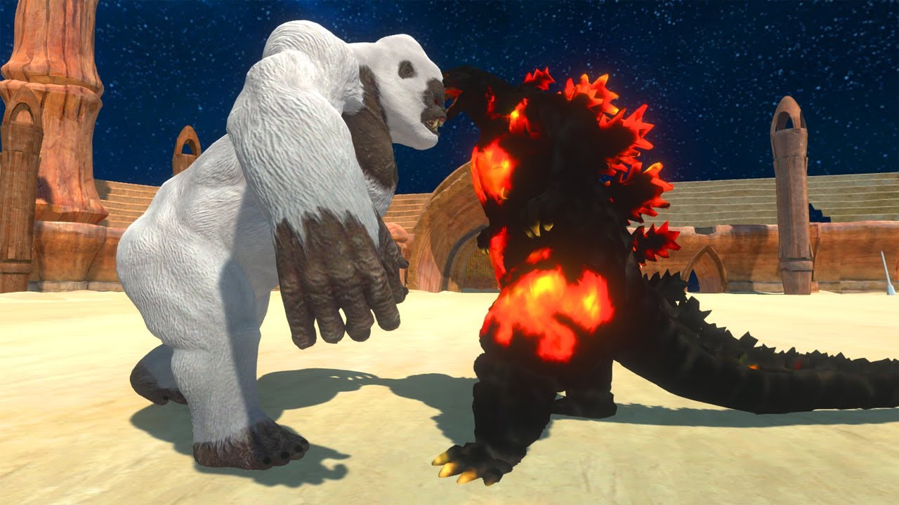 New Goro The Giant vs New Godzilla in Animal Battle Revolt Simulator ...