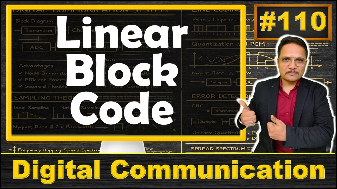 Linear Block Code Explained | Definition, Properties, Linearity of ...