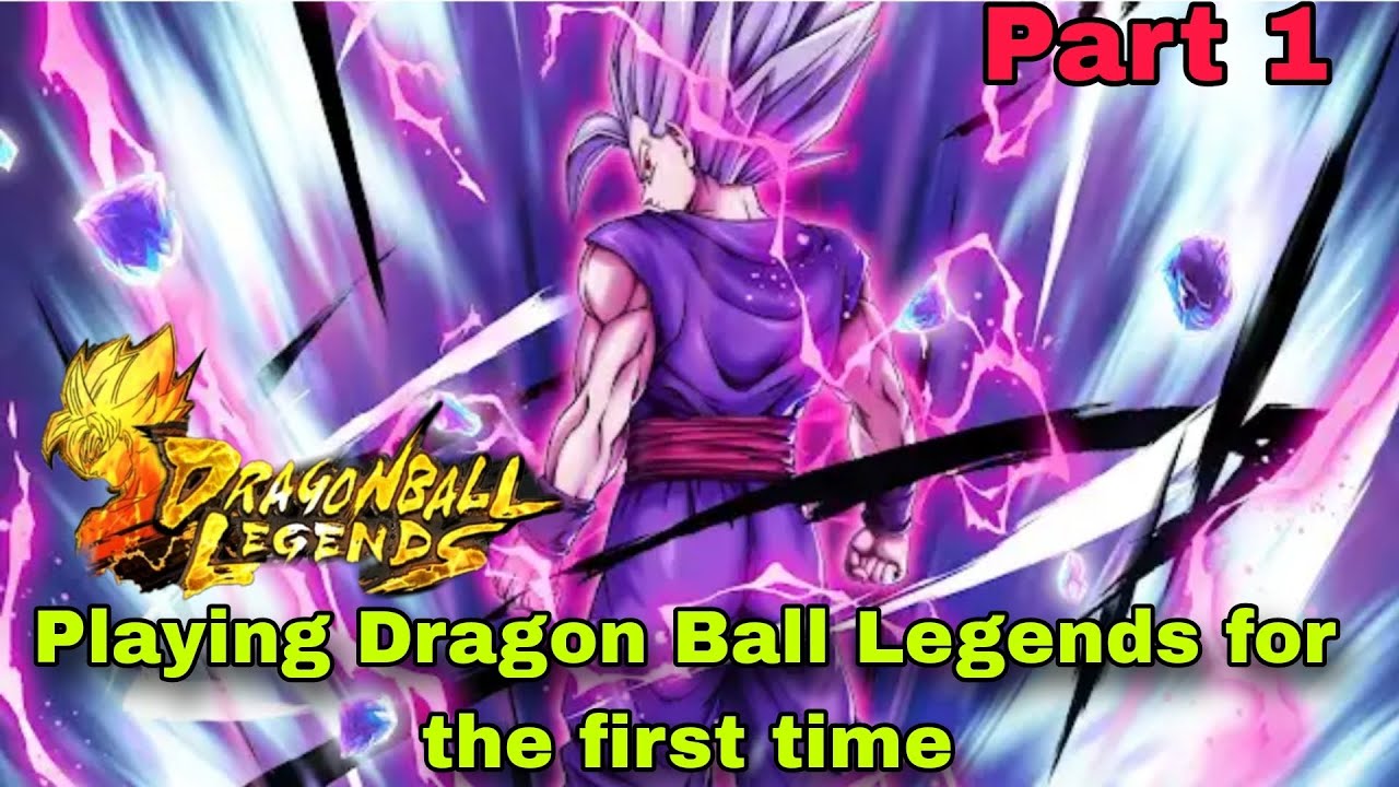 Playing Dragon Ball Legends for the first time ! | Dragon Ball Legends ...