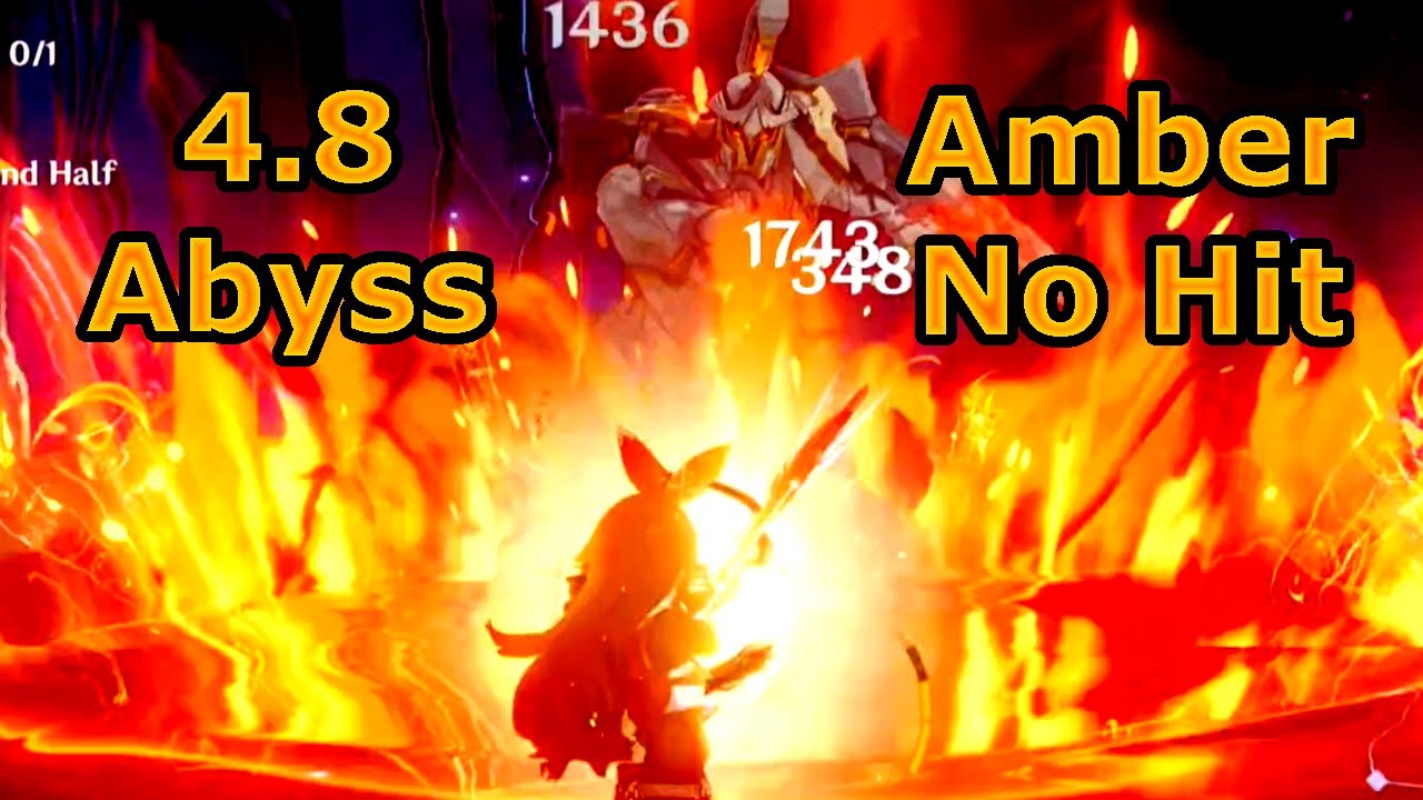 Amber SOLO vs the entire 4.8 Floor 12! No Damage taken! - YouTube