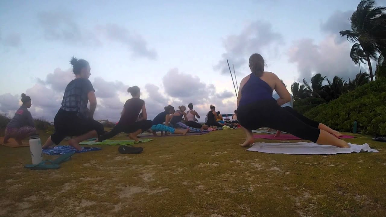 Hawaii Beach Yoga