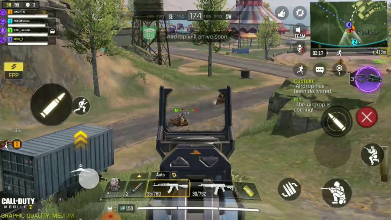 Bike Racing in COD: Mobile | Legendary Ranked BR Gameplay | Squad | Sad ...