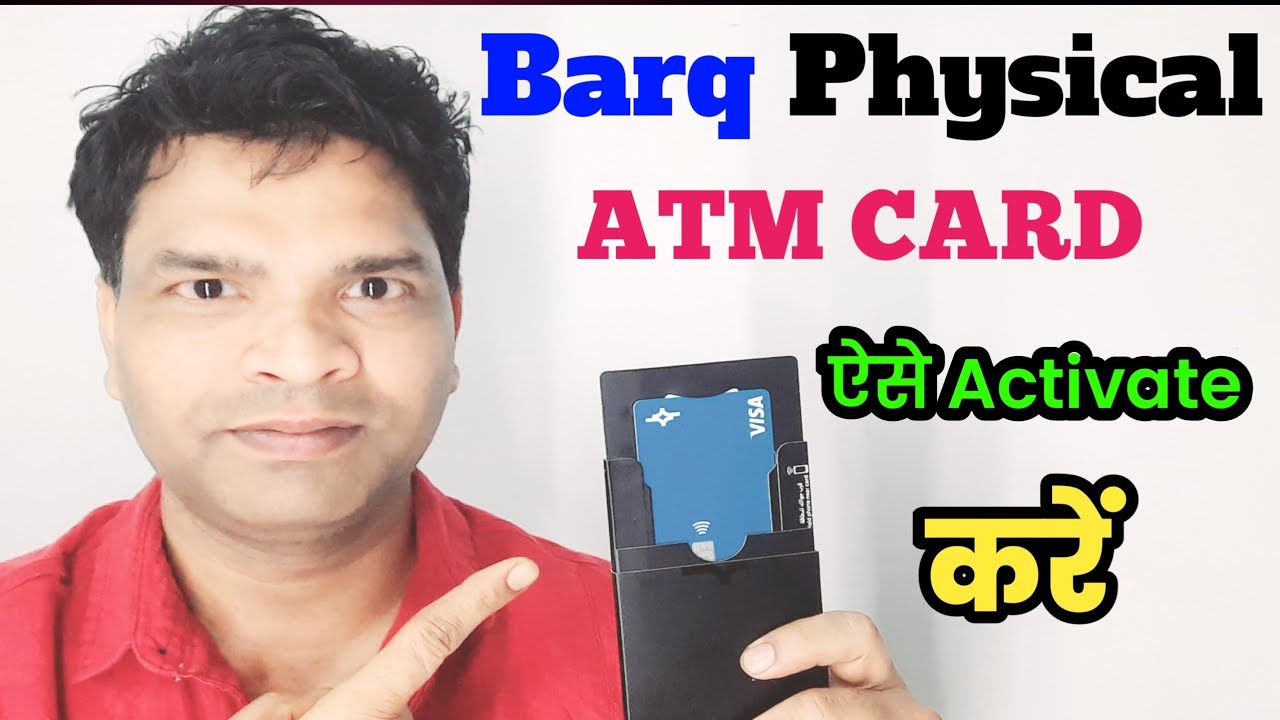 Barq Atm Card Kaise Activet karen | how To Activate Barq Physical Atm ...