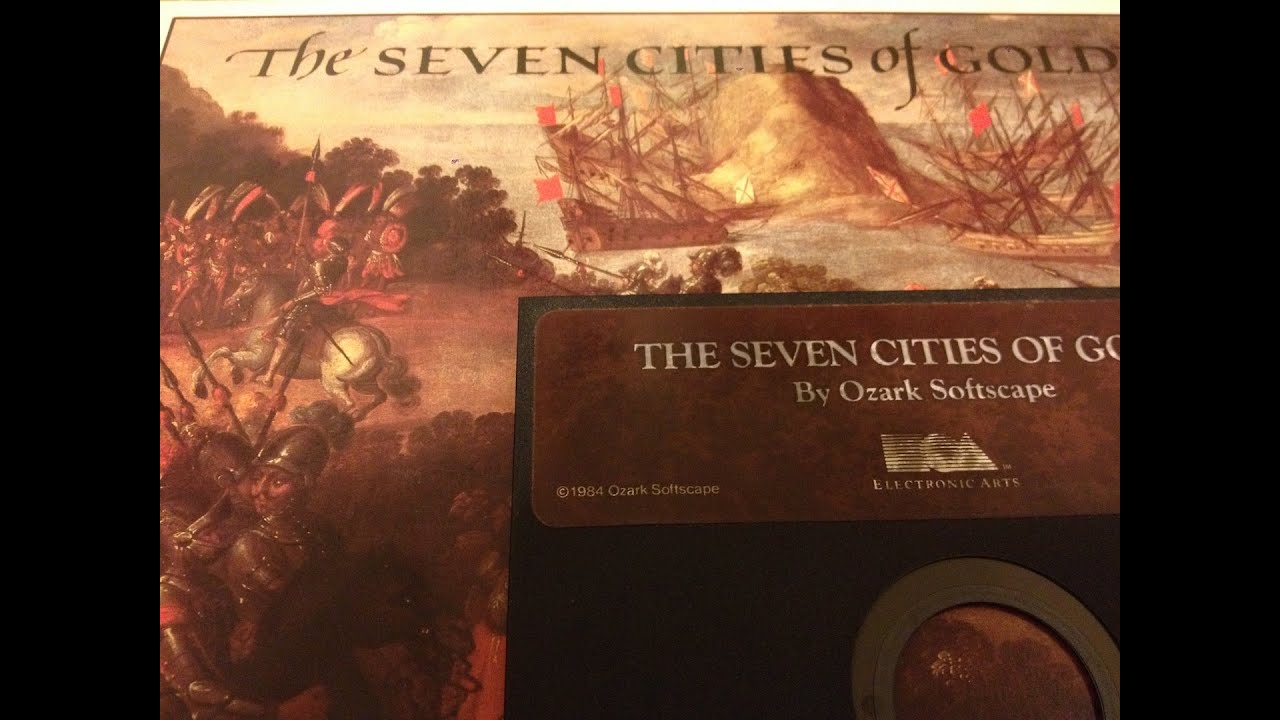 Cool and Unusual Games: Seven Cities of Gold (Commodore 64) Review ...