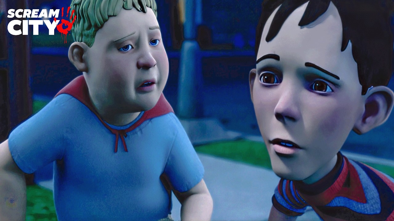 The House Tries to Swallow Chowder and DJ | Monster House (Sam Lerner ...