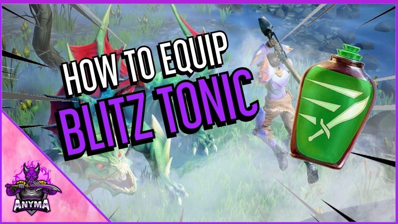 Dauntless | How to equip Blitz Tonic - YouTube