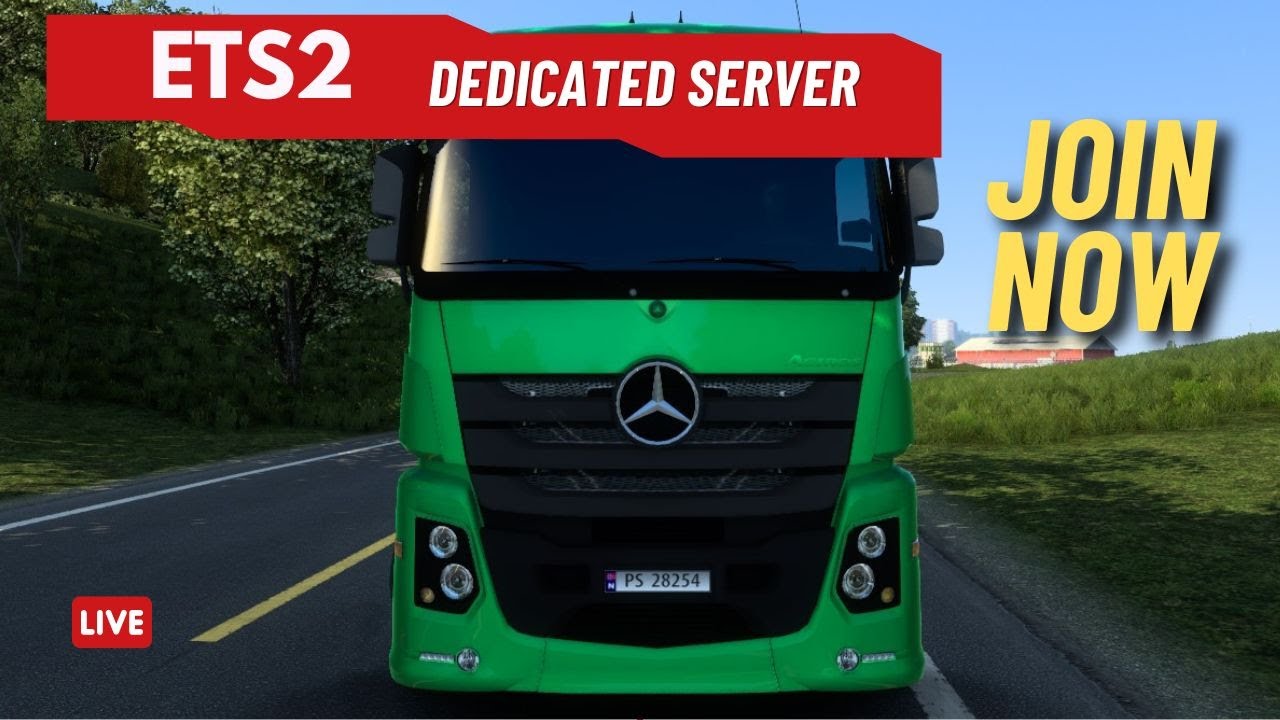 Ets2 Dedicated Server Convoy & TruckersMp Stats | Feel free Join now # ...