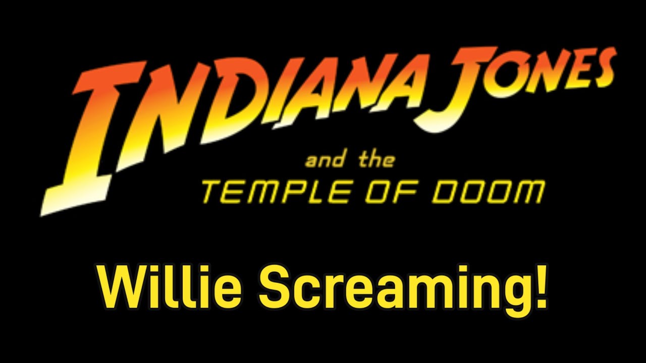 Super cut of Willie Screaming - Temple of Doom #indianajones # ...