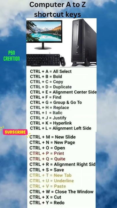 Computer #short #cutkeys #computerknowledge #viralvideo - YouTube