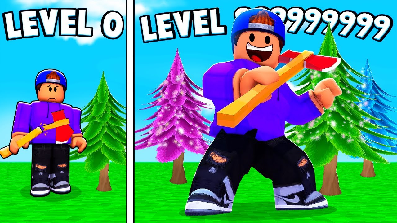 Building a MAX LEVEL TREE ISLAND In ROBLOX TIMBER! - YouTube