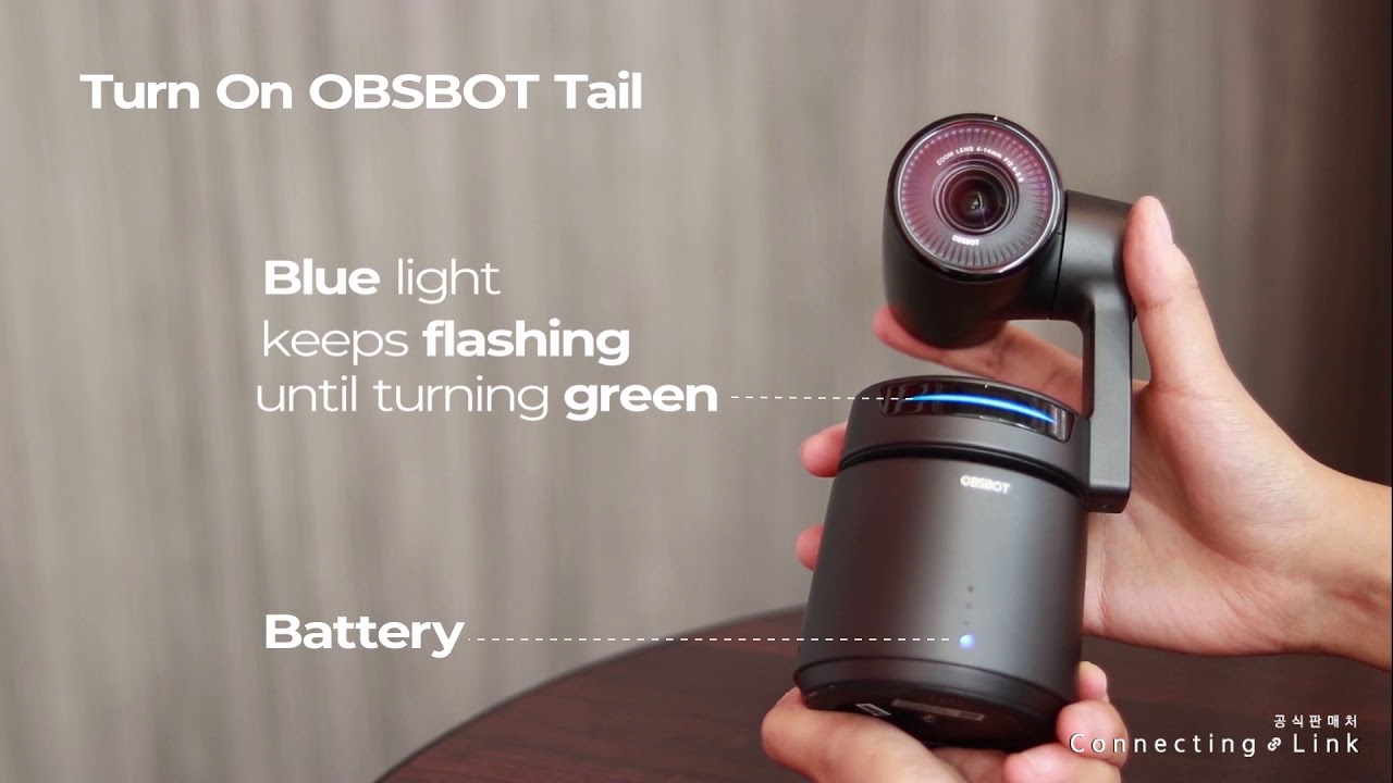 obsbot "옵스봇" ai카메라 [공식판매처 커넥팅링크] 활용편 - YouTube