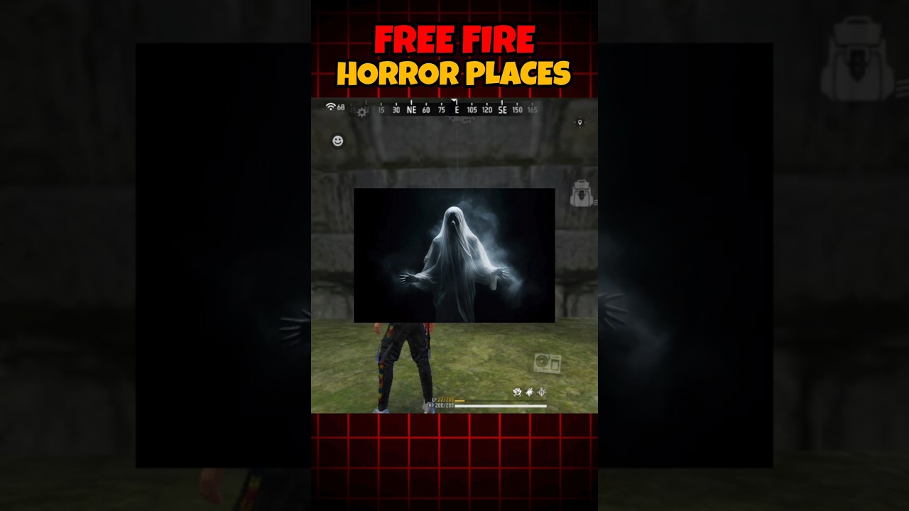 FREE FIRE HORROR PLACES #shorts #viralshort - YouTube