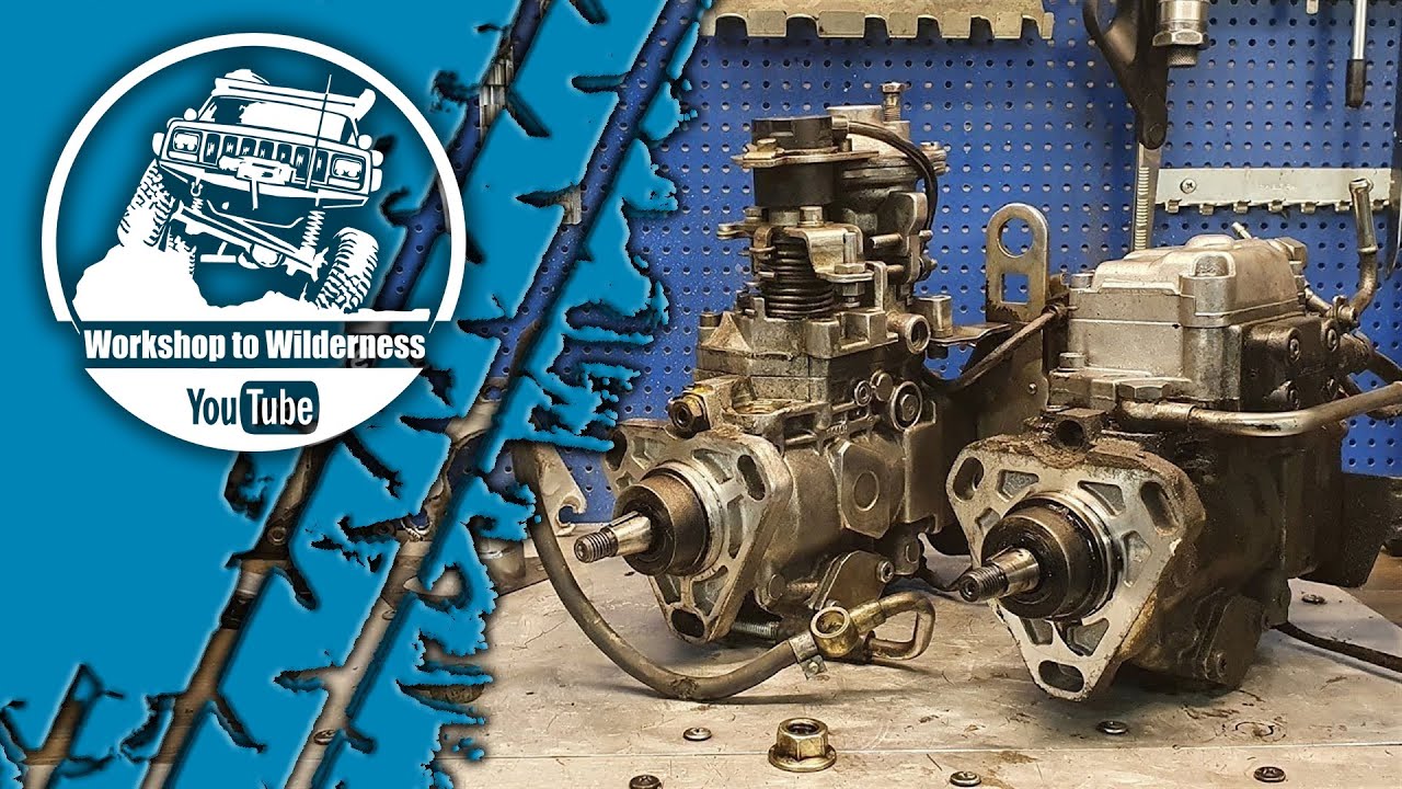 Electronic To Manual Fuel Pump Swap / Jeep Cherokee XJ 2.5 TD - YouTube