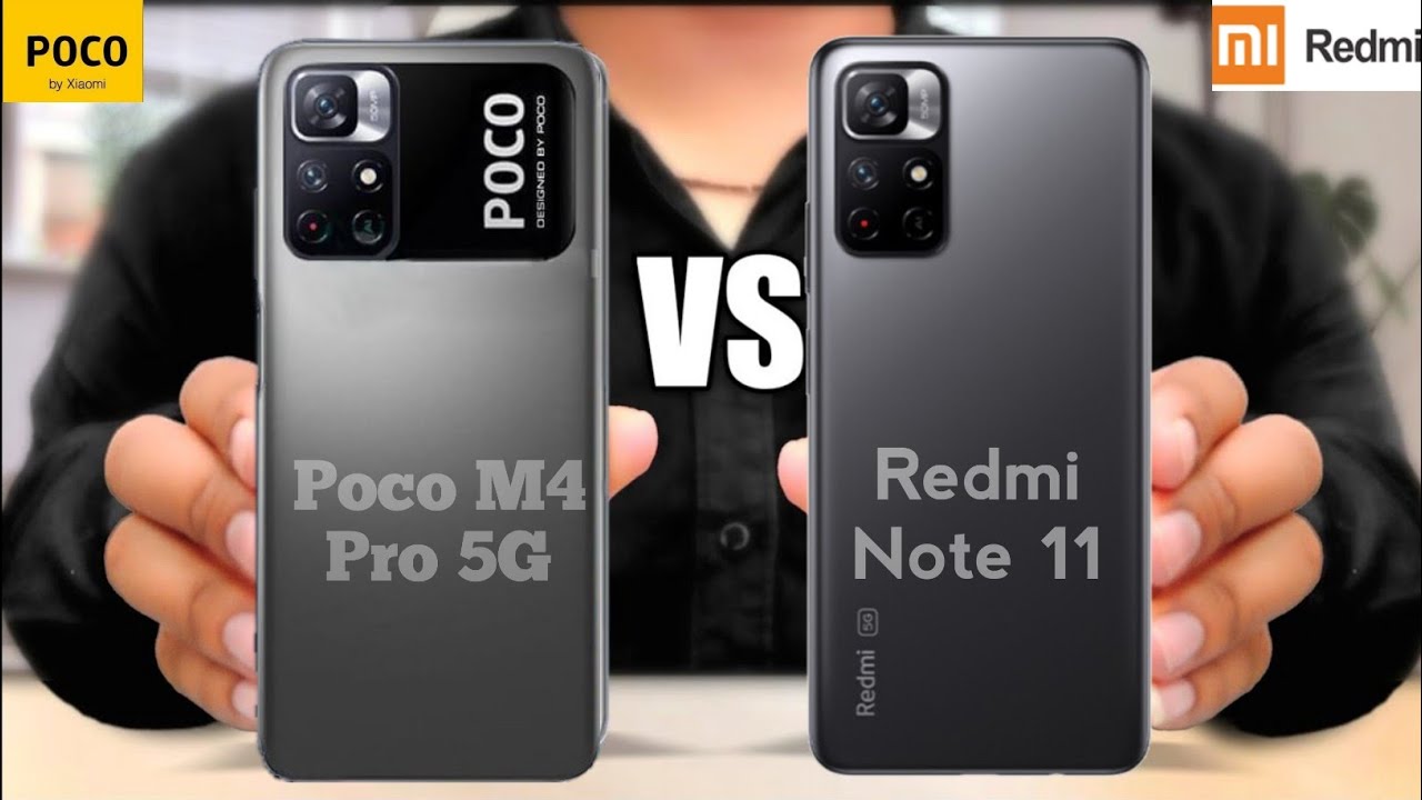 Poco M4 Pro 5G vs Redmi Note 11 - YouTube