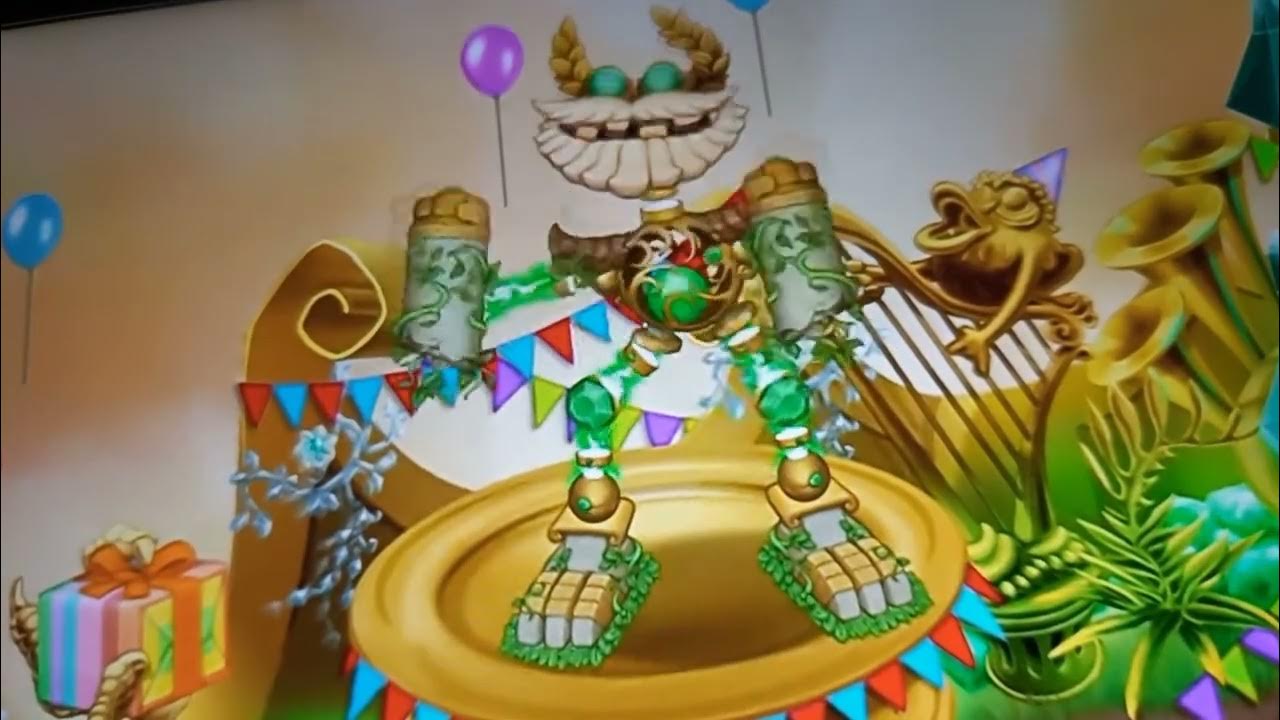 gold island epic wubbox (plant phase) (all animations) (all sounds) - YouTube