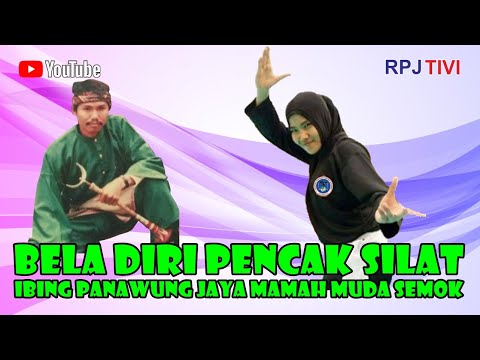 MAMAH MUDA SEMOK BELA DIRI PENCAK SILAT IBING PANAWUNG JAYA || HIBURAN RPJ TIVI