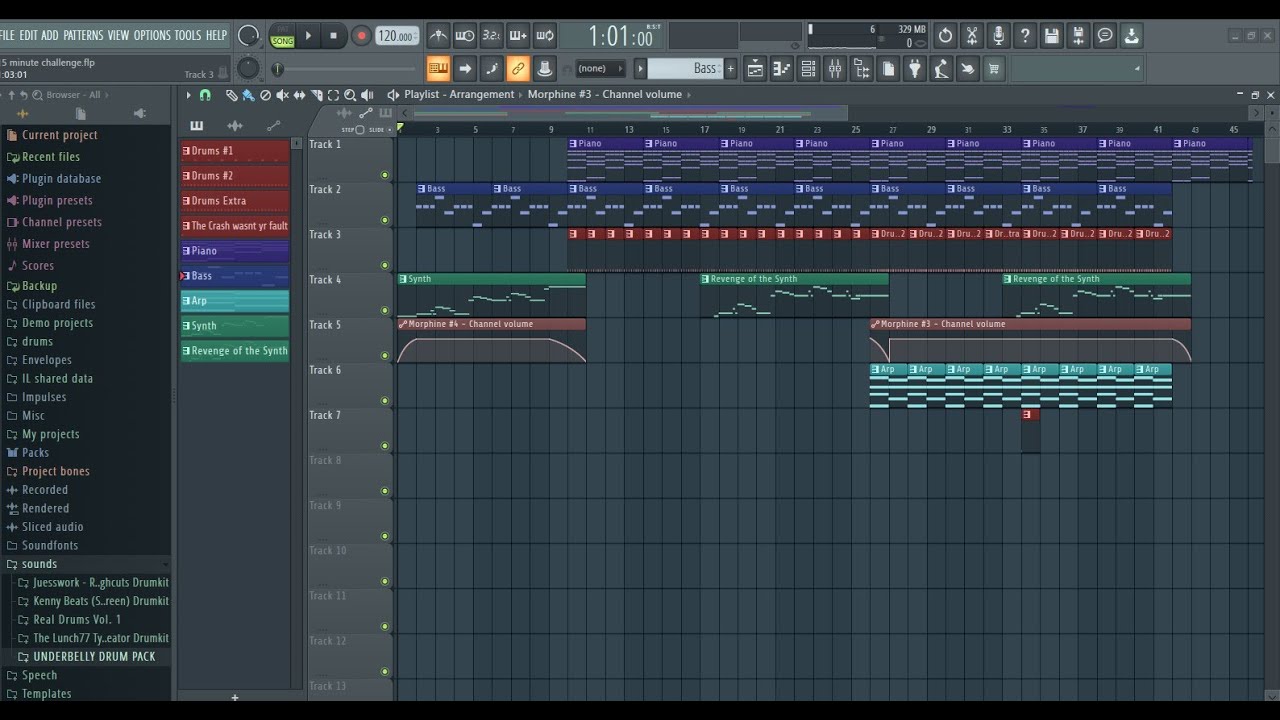 Attempting to make a song in 15 minutes | October Invasion - YouTube