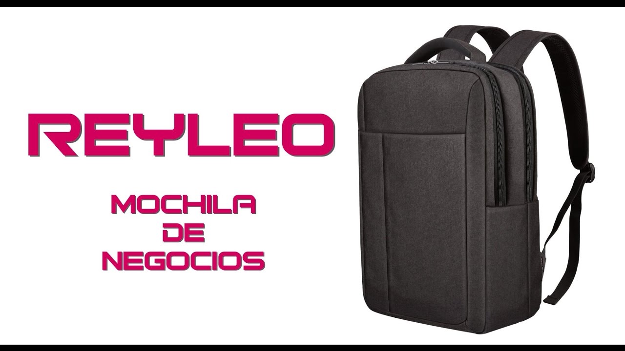 REYLEO. Mochila de negocios - YouTube