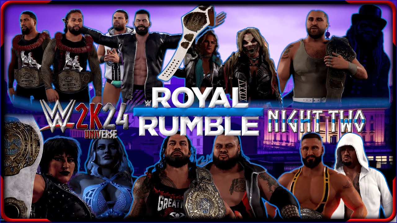 Royal Rumble PLE Night Two I WWE 2K4 Universe (Episode Thirty Three ...