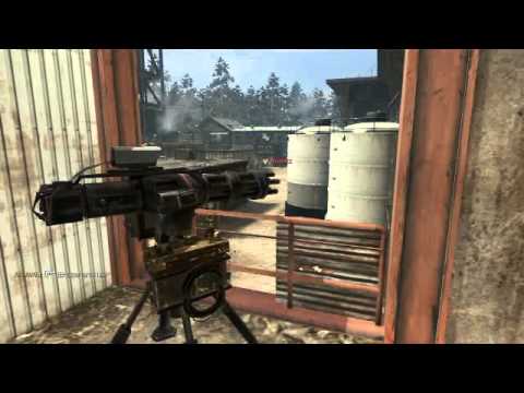 Call of Duty Black ops: Sentry gun gameplay - YouTube
