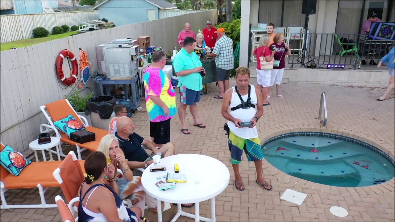 WardStock #14 July 12 2019 aerial view of pool party - YouTube