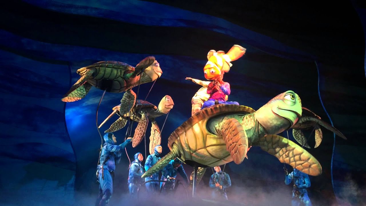 Finding Nemo:The Musical Go With the Flow - YouTube