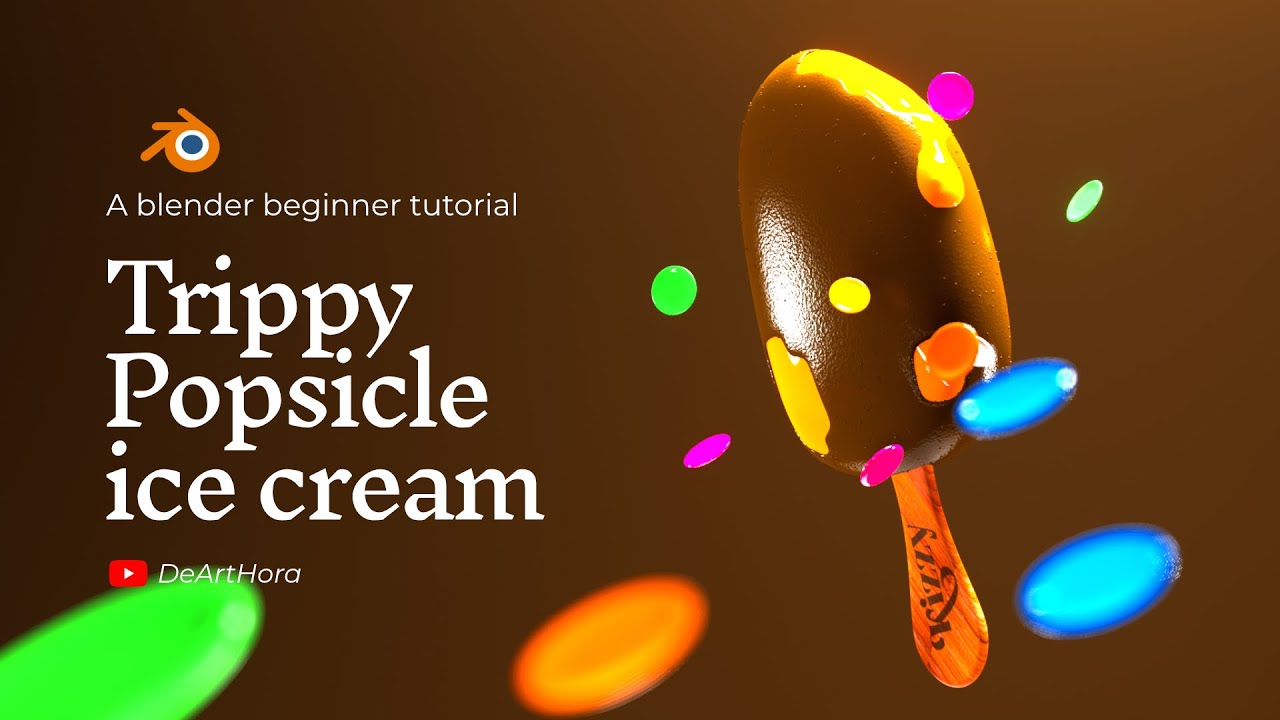 🌈🍦😱Modeling the Craziest Trippy Popsicle in Blender 3D! 🚀🔥 - YouTube