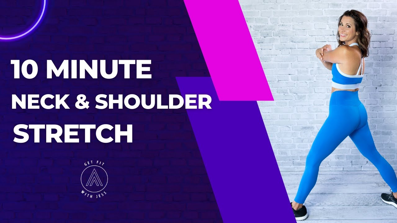 10 Minute Neck & Shoulder Stretch - YouTube