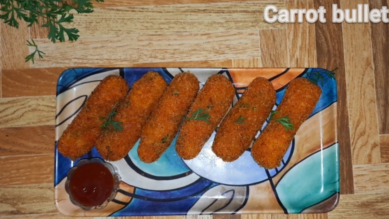 Carrot bullet recipe | Carrot recipe | गाजर के सोले की आसान रेसिपी ...
