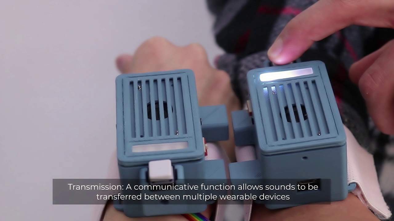 A Demonstration of SoundWear: Wearable Device Using Sound Augmentation ...