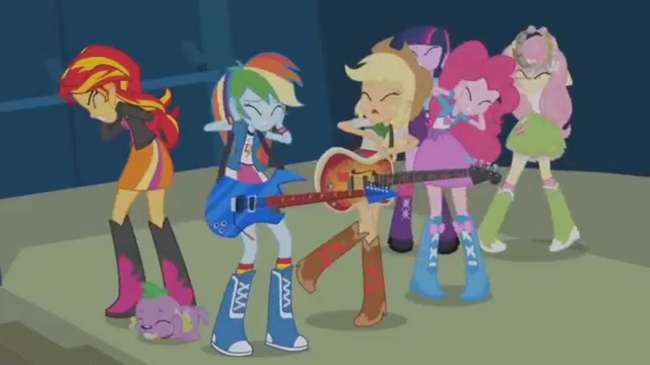 MLP: Rainbow Rocks - Trailer - Español Latino - YouTube