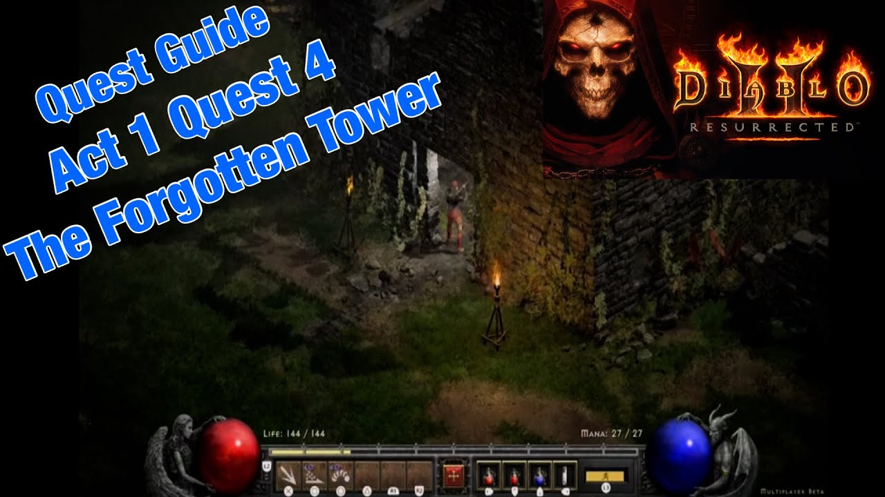 Diablo 2 Resurrected - Quest Guide - Act 1 Quest 4 - The Forgotten ...