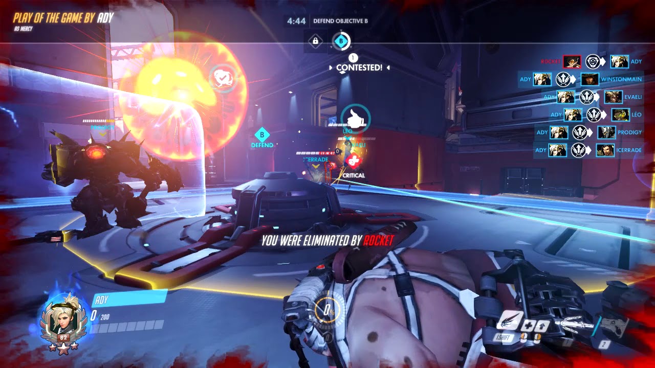 5 Player Mercy Rez - WITH SPRAY - YouTube