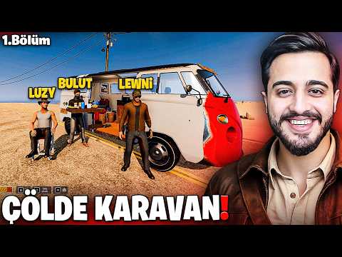 ÇÖLDE KARAVAN YAPIP UZUN YOLA ÇIKIYORUZ! AŞIRI KEYİFLİ! Nomad Drive #1