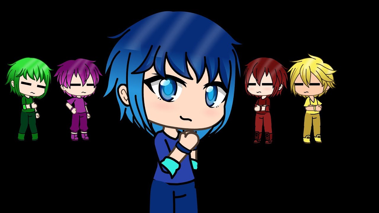 I'm blue {Blue Steve} ~Gacha Life~ (Read description) - YouTube