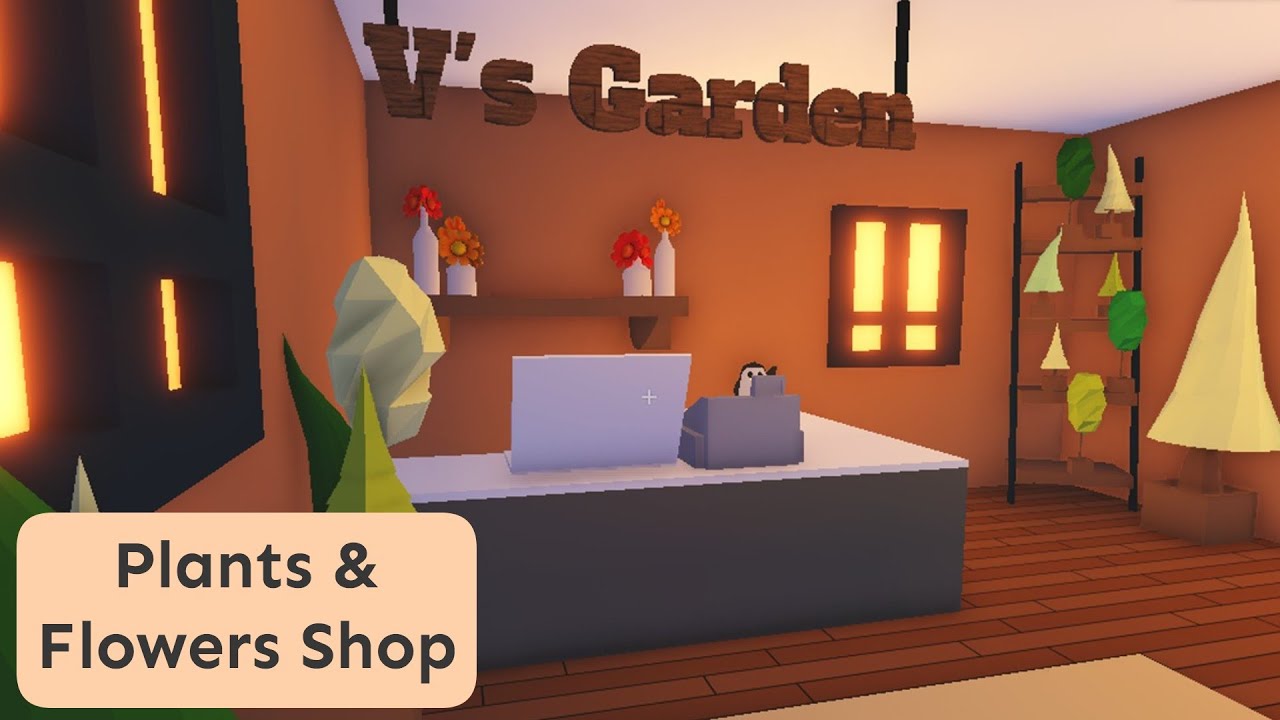 🌱 Plants & Flowers 🌹 Shop Speed Build & Tour | Adopt Me | ROBLOX - YouTube