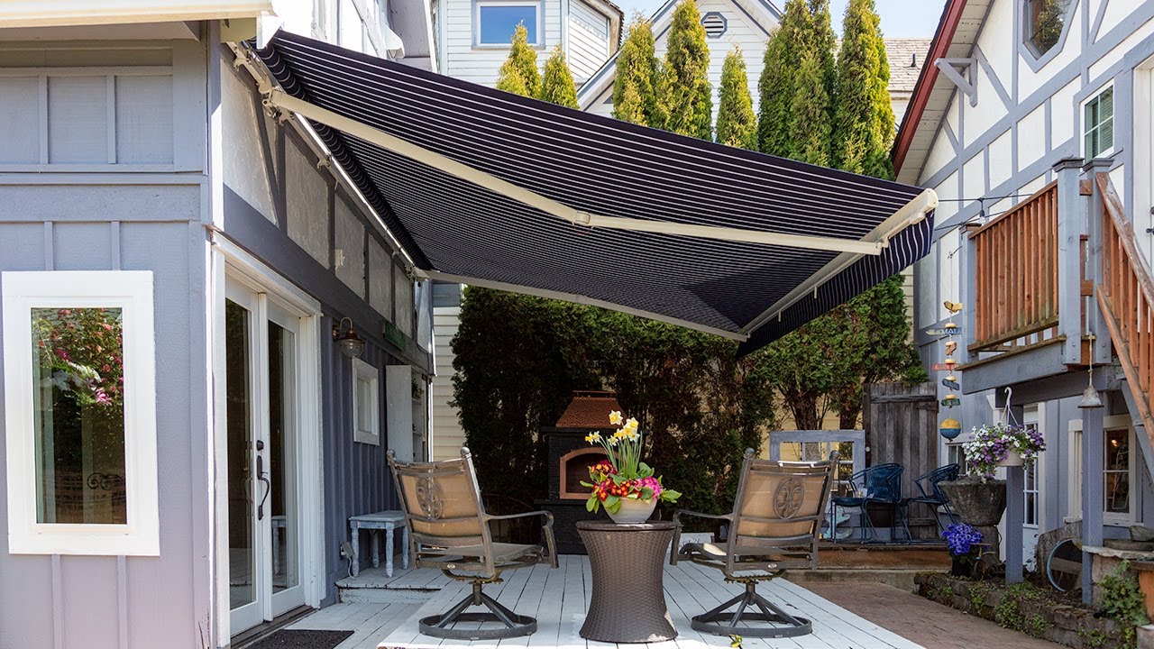Rainier Shade Retractable Awning - YouTube