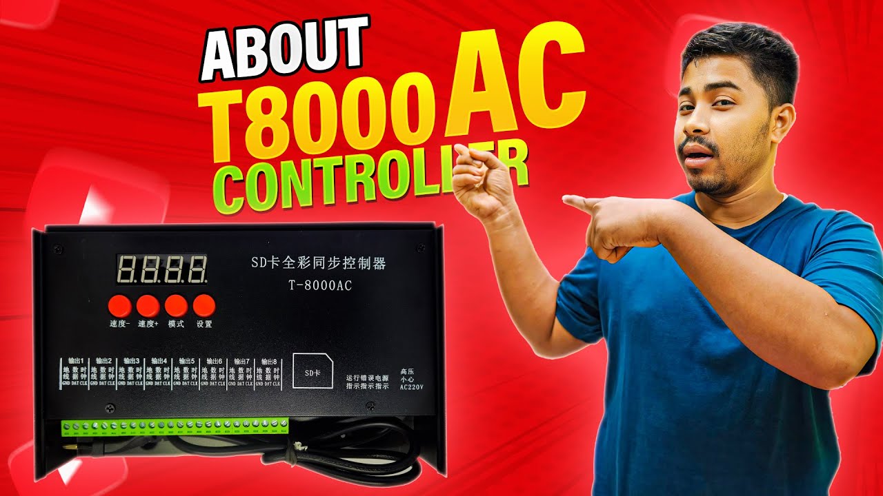 T8000 AC CONTROLLER||ORDER NOW||WHATSAAP 7407121864_@Bikash electronics - YouTube
