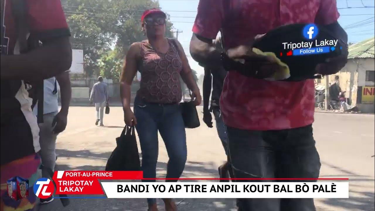 Flash! Anpil kout bal ap tire nan espas Pale Nasyonal. Plizyè gwoup gang deplaye, tout moun ap ...