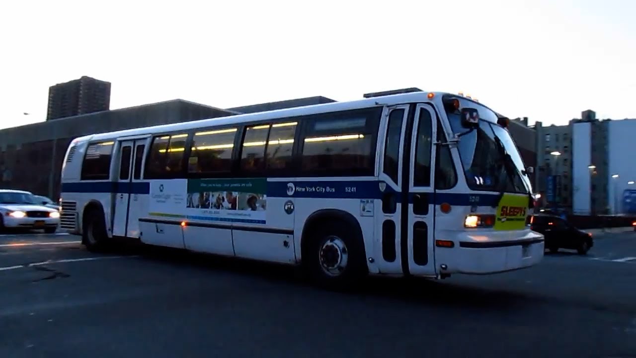 MTA New York City Bus: 1999 Nova Bus RTS #5241 on the M98 Limited Bus ...