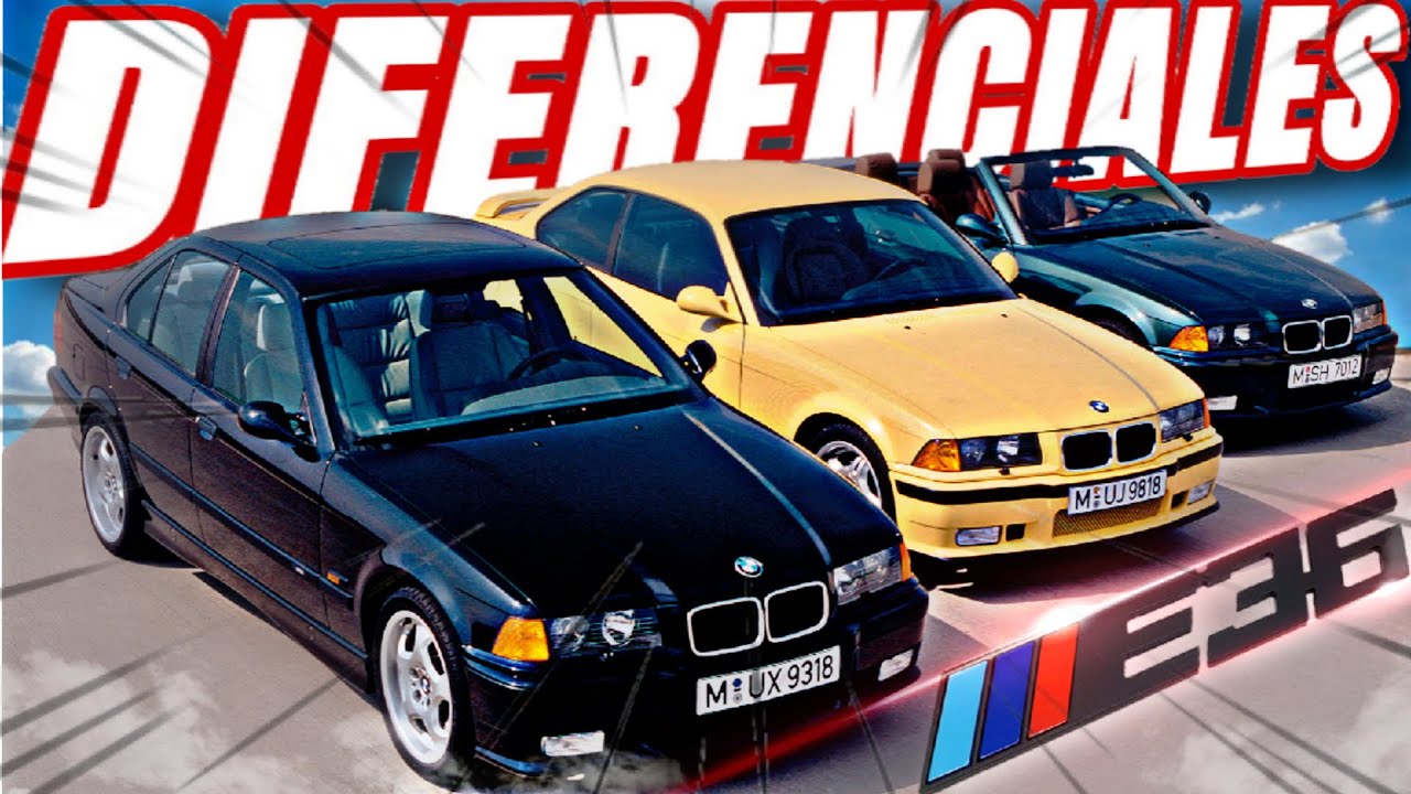 DIFERENCIALES BMW E36. GUÍA COMPLETA - YouTube