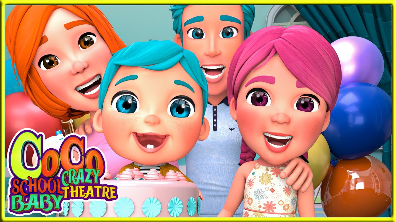 Happy Birthday 🎂🎈🥳 Let's open the presents 🎁 & More Fun Songs for Kids | Coco Crazy School ...