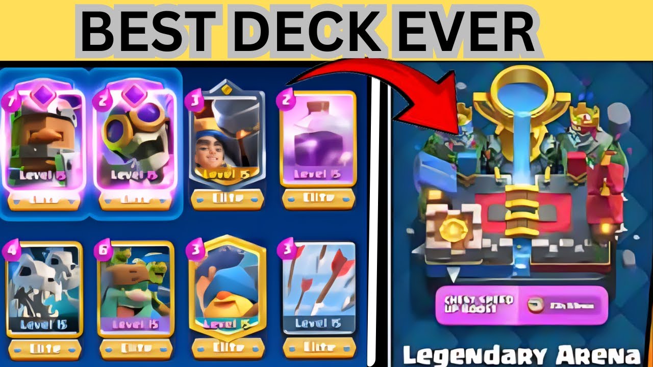 Legendary Arena Deck | Clash Royale | Mr Byco Gamer - YouTube