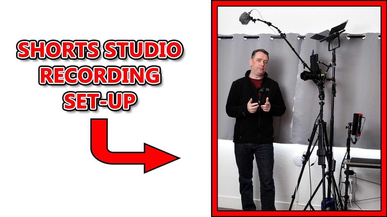 YouTube Shorts Recording Setup Tour - Small Space Studio - YouTube ...