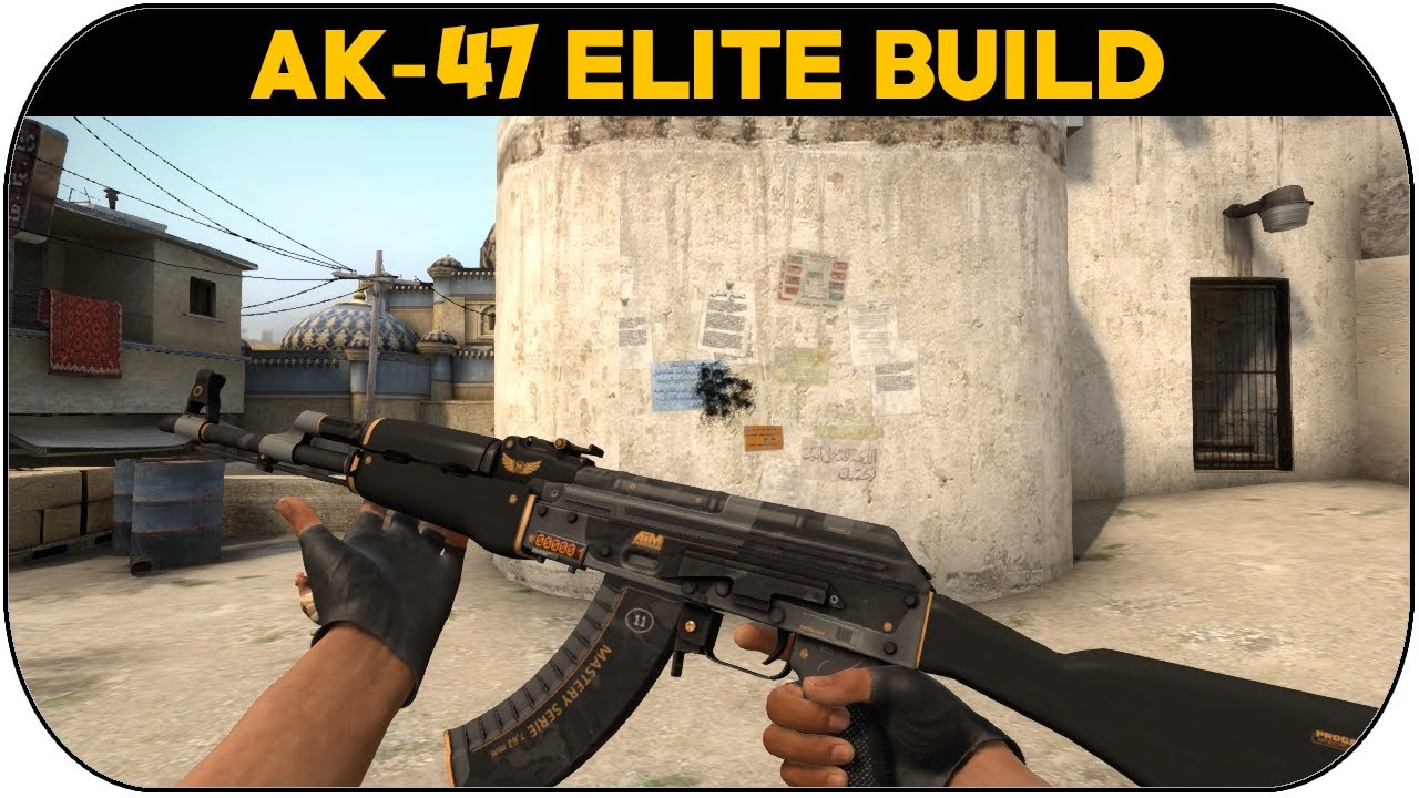 AK47 | Elite Build (MW) Skin Showcase - CS:GO - YouTube