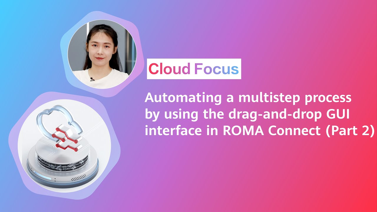 Automating a multistep process by using the drag-and-drop GUI interface ...