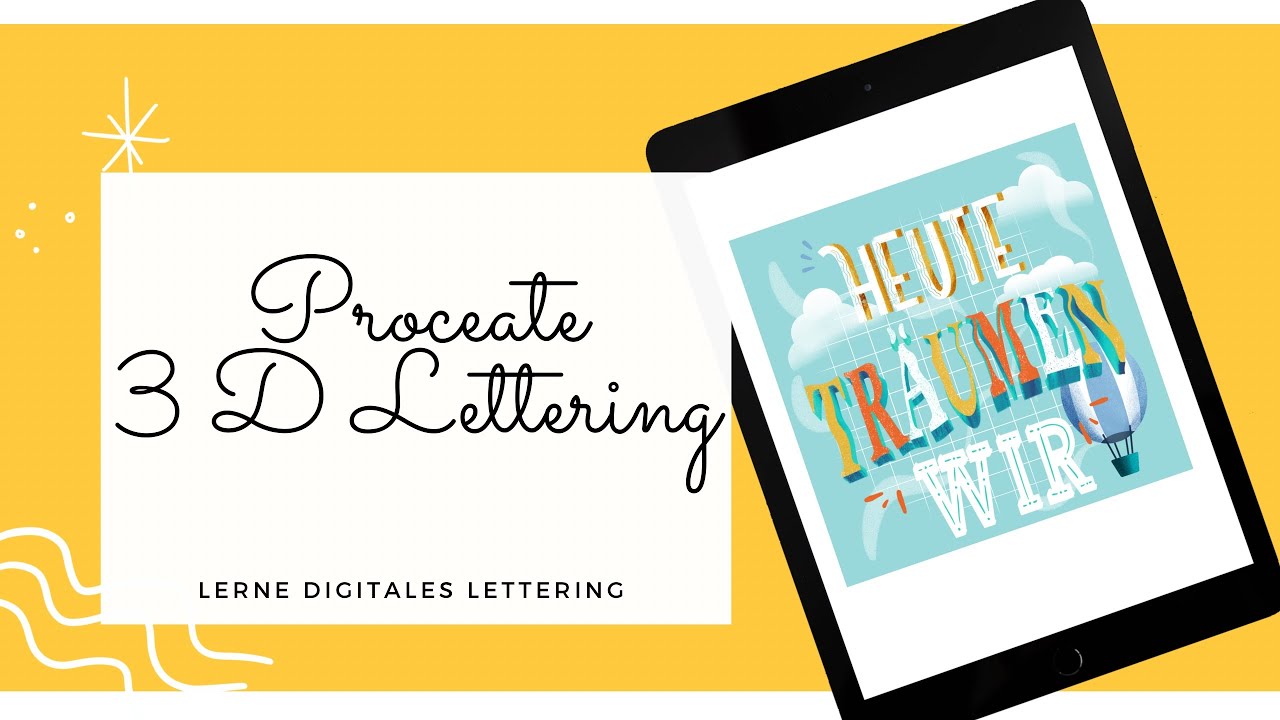 ProCreate Lernen ProCreate 3D Lettering F r Anf nger YouTube ProCreate Lernen ProCreate 3D Lettering F r Anf nger YouTube