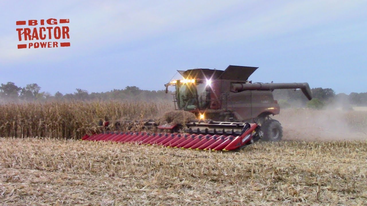 24 Row Corn Head by Geringhoff - YouTube